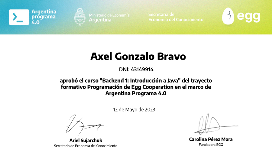 Gonzalo Bravo - .NET Developer | C# | SQL Server | Blazor | Estudiante ...