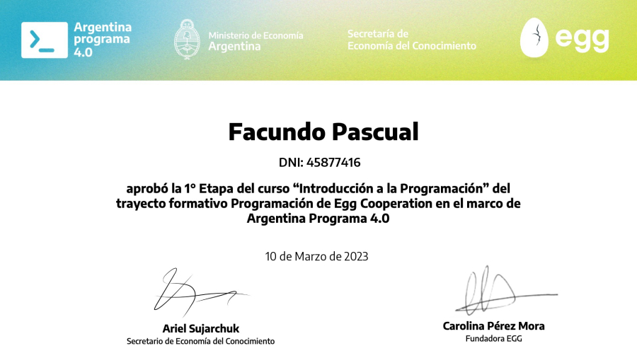 Lucas Facundo Pascual - BIANCO Y NERO S.R.L. | LinkedIn