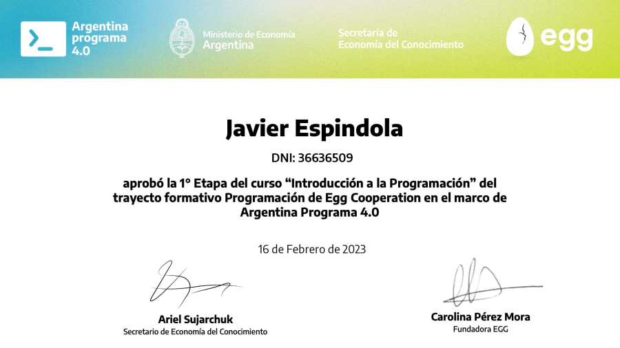 Javier espindola - Full Stack Java/Node.js | HTML5 | CSS3 | React ...